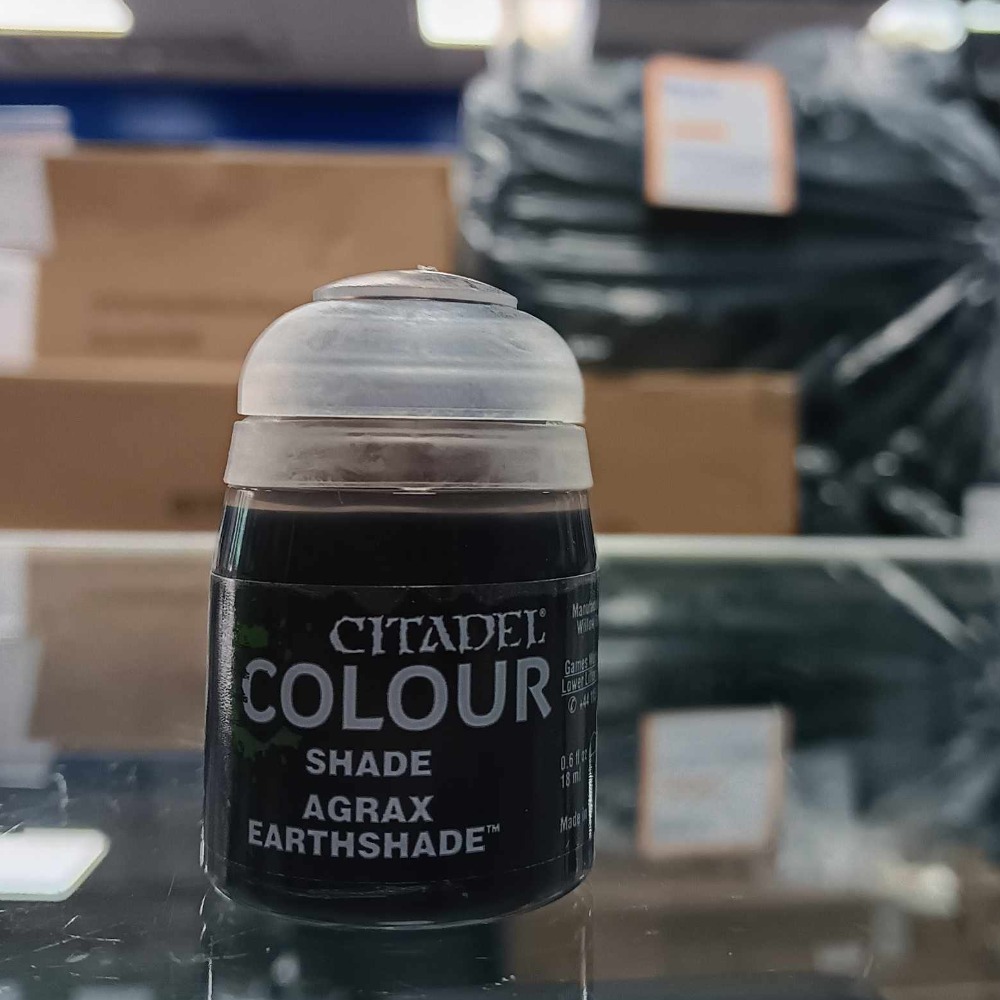 Warhammer 40k Citadel Shade Paint: Agrax EarthShade 18ml (Code 24-15 ...